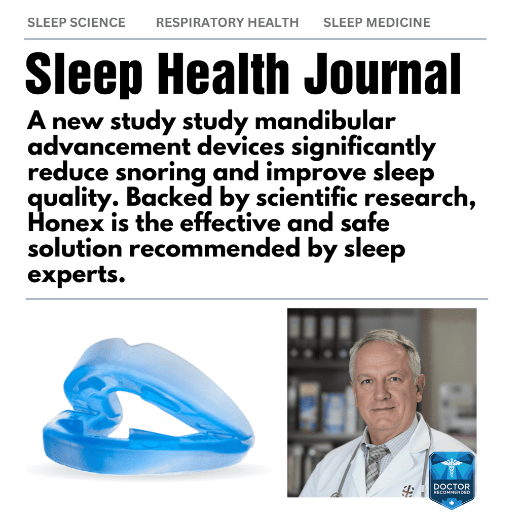 The quickest and easiest way to stop snoring – Honex