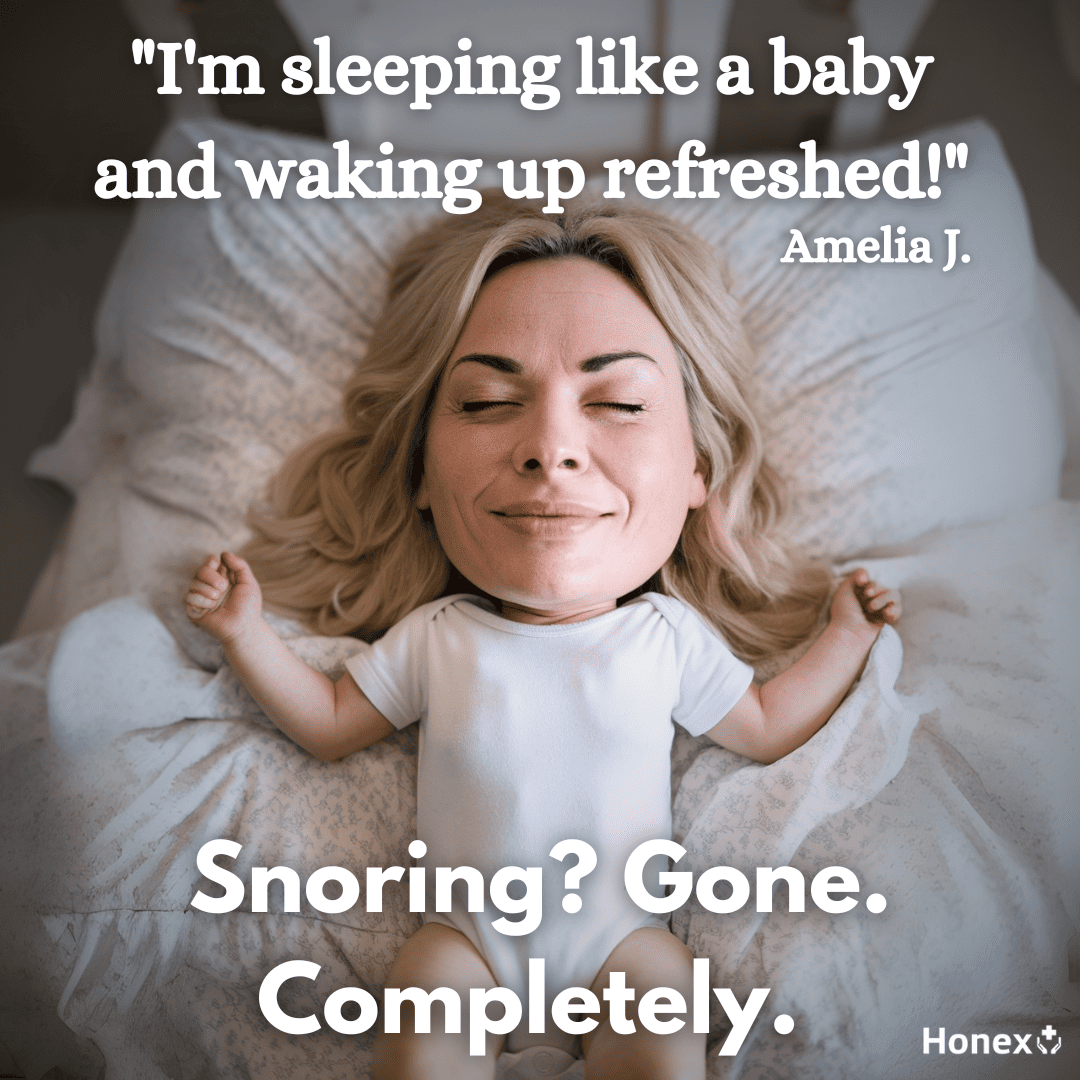 The quickest and easiest way to stop snoring – Honex