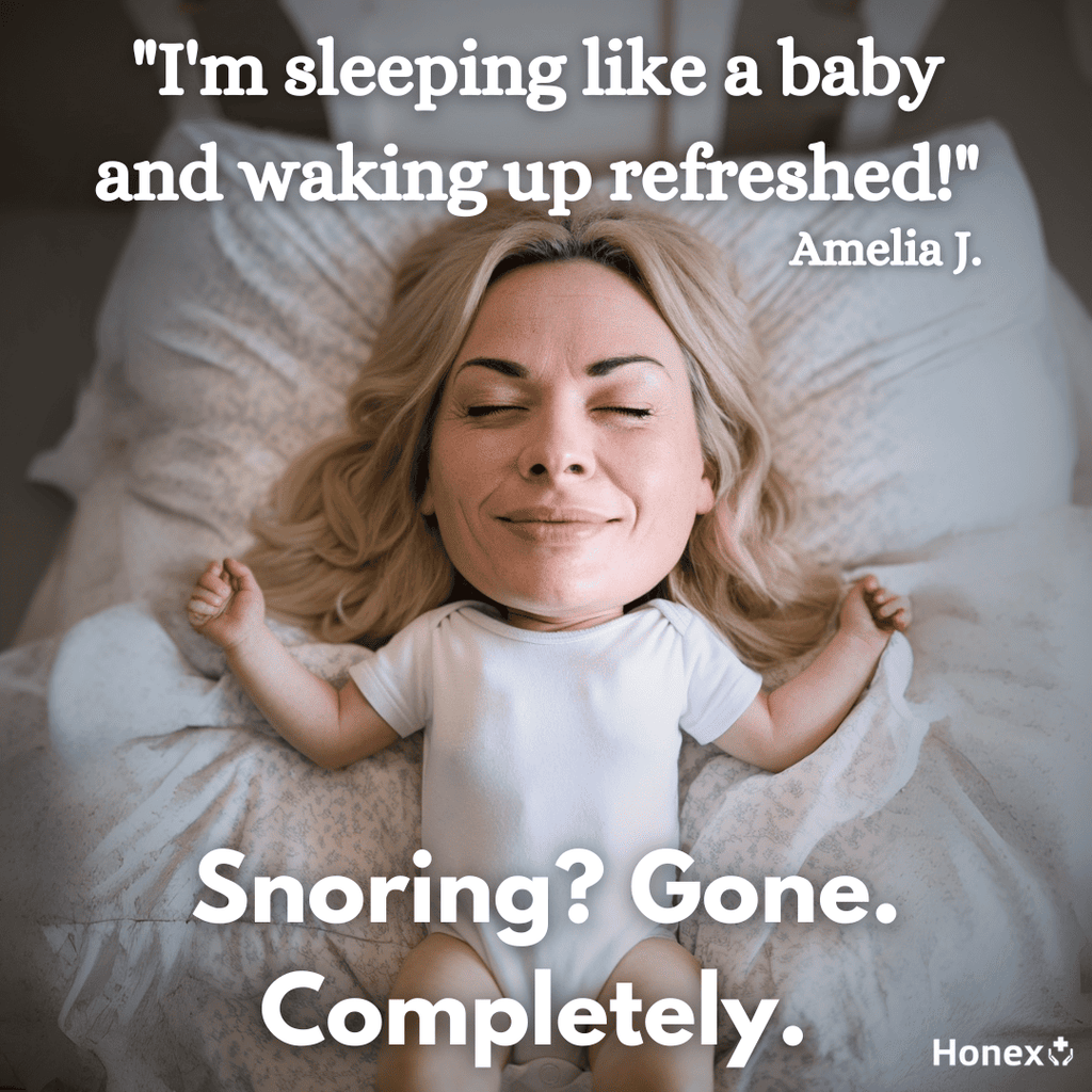 The quickest and easiest way to stop snoring – Honex